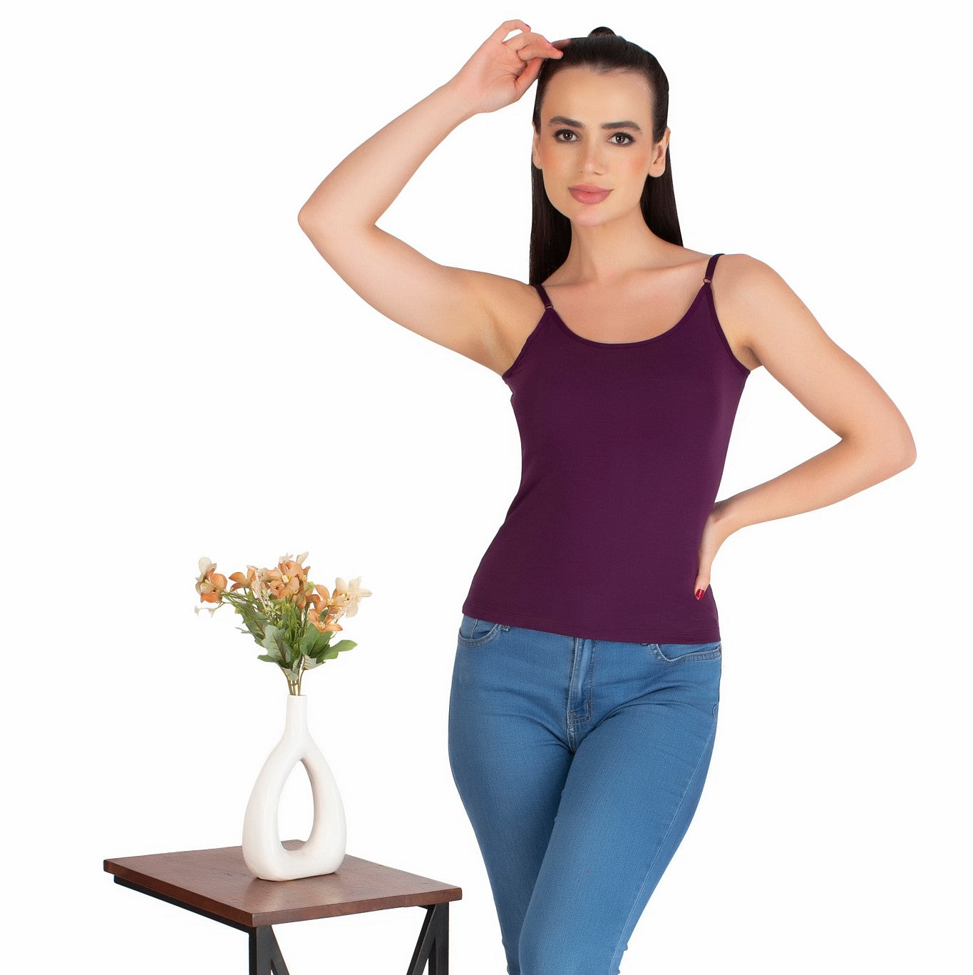 Maria Camisole | Inner Slips | With Adjustable Straps – Everyday Intimates